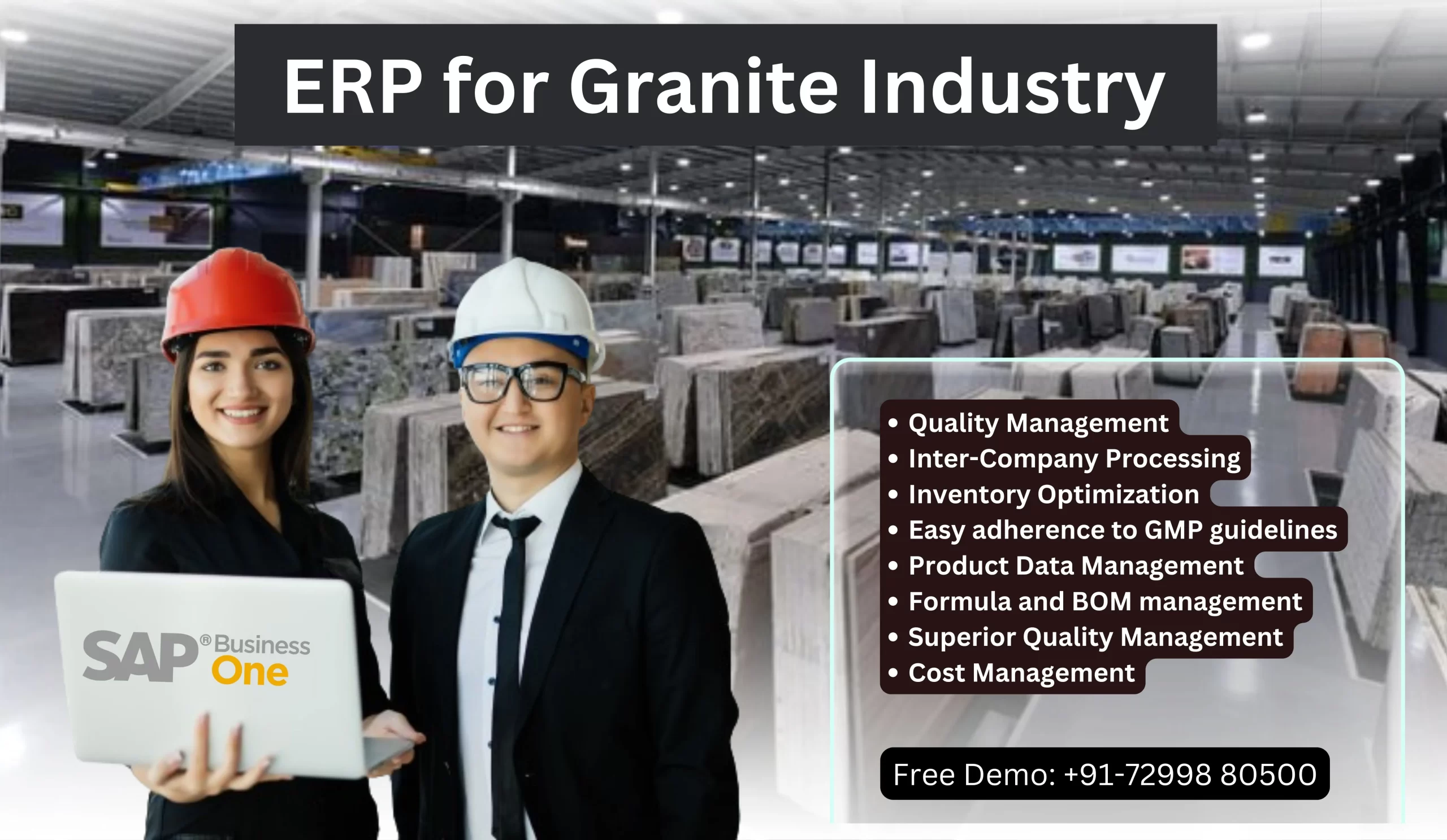 SAP Business One ERP for Granite Industry - Zyple Software